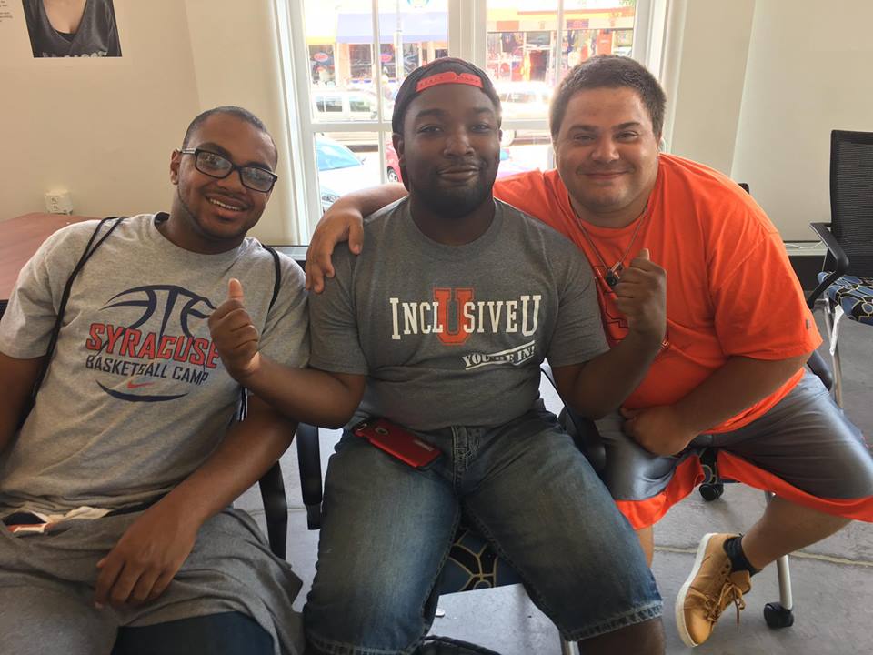 inclusive student Delvon Waller welcome incoming class at orientation ...